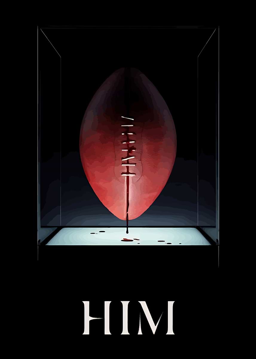 'HIM MOVIE POSTER' Poster, picture, metal print, paint by JULIANA ...