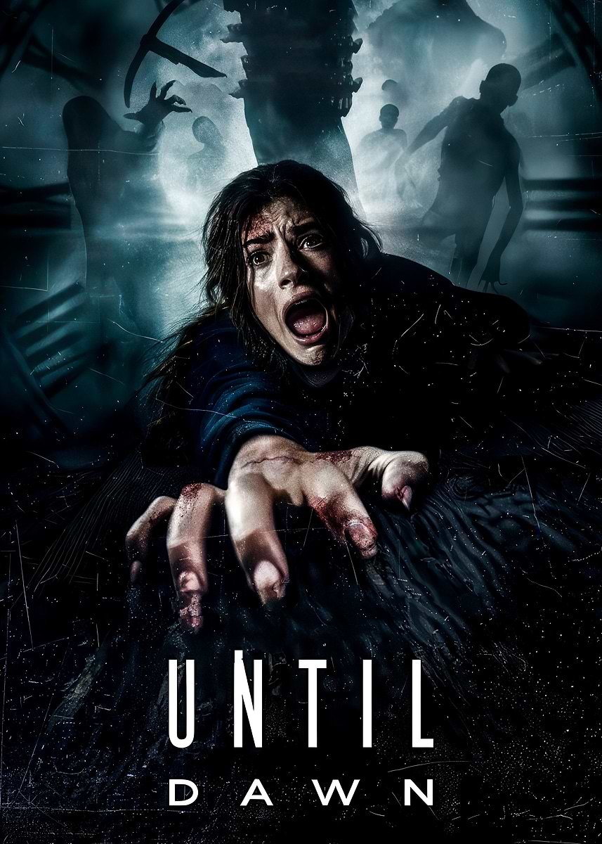 'Until Dawn Game Poster' Poster, picture, metal print, paint by david ...