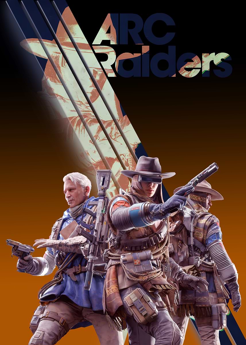 'ARC Raiders Game Poster' Poster, picture, metal print, paint by Keli ...