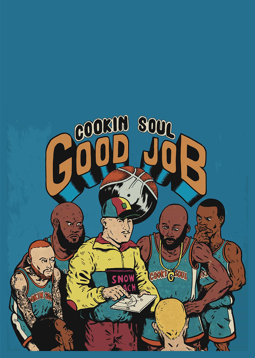 'Cookin Soul Good Job ' Poster, picture, metal print, paint by Linka ...