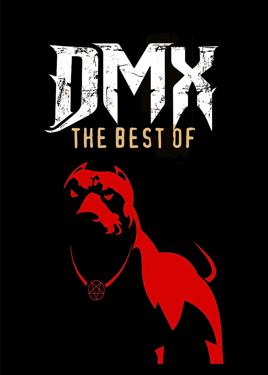'DMX The Best Of Album Cover' Poster, picture, metal print, paint by ...