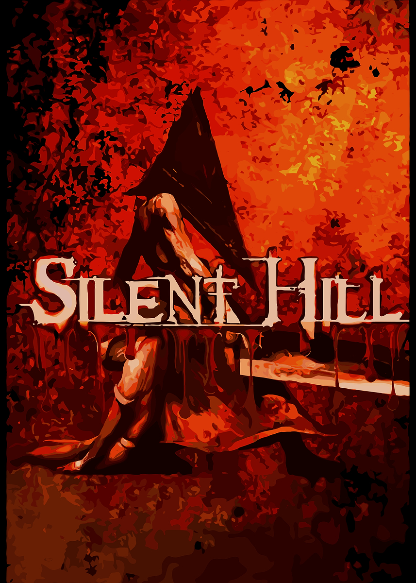'Silent Hill Pyramid Head' Poster, picture, metal print, paint by ...