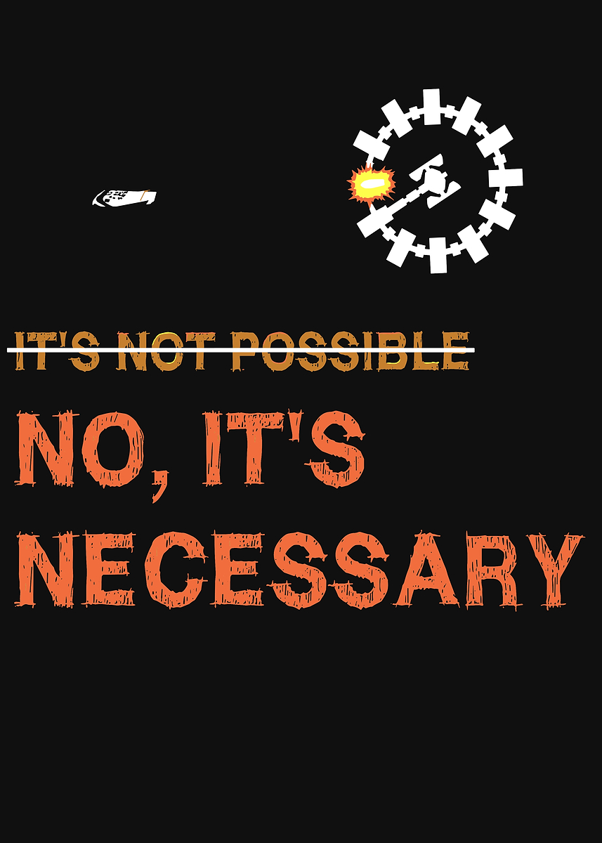 'Interstellar Quote:' Poster, picture, metal print, paint by Artistic ...