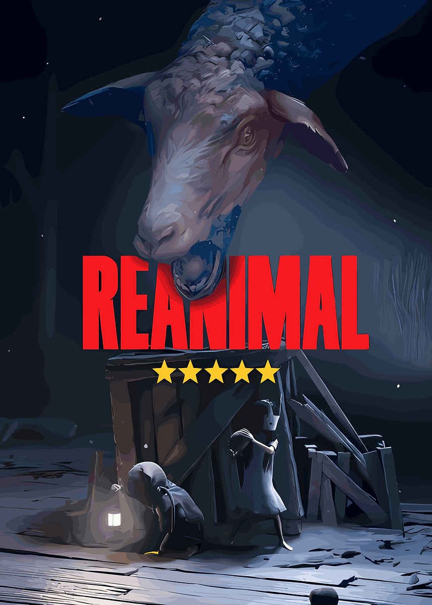 'Reanimal Game Poster' Poster, picture, metal print, paint by ridho ...