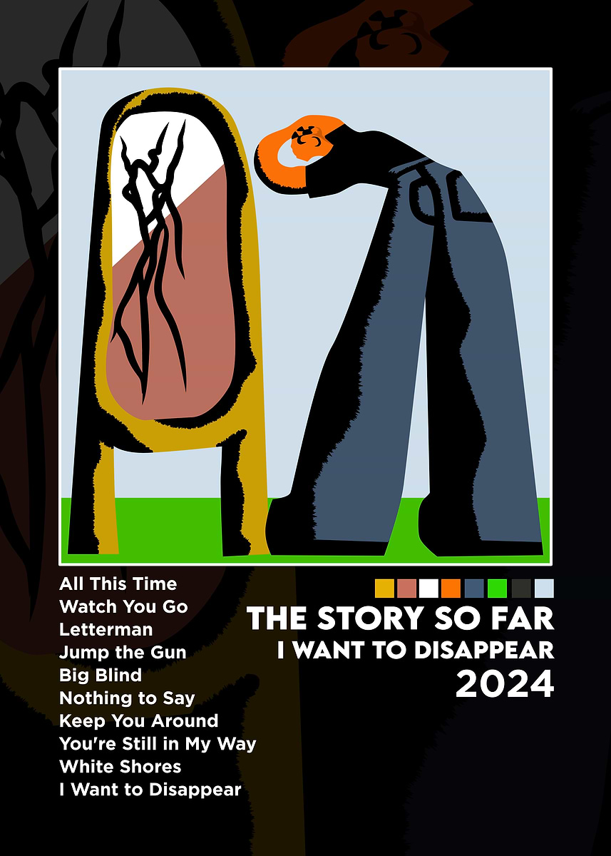'The Story So Far Album Cover' Poster, picture, metal print, paint by ...