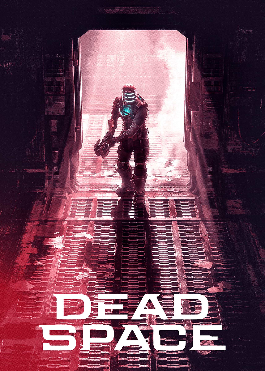 'Dead Space Game Poster' Poster, picture, metal print, paint by Erwan ...