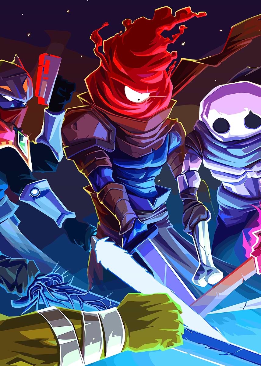 'Dead Cells Characters Illustration' Poster, picture, metal print ...