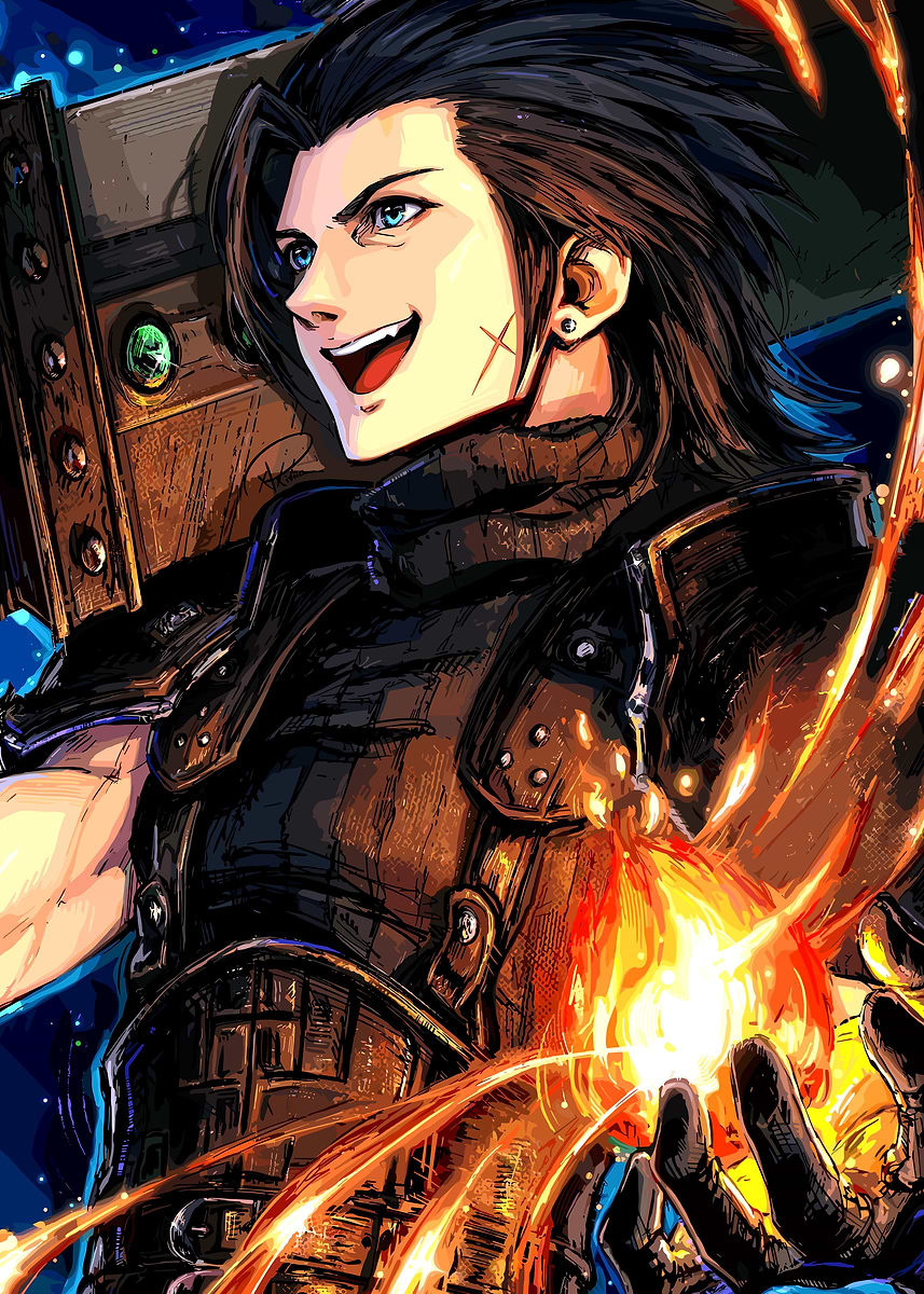 'Zack Fair Fanart' Poster, picture, metal print, paint by Sigvard ...