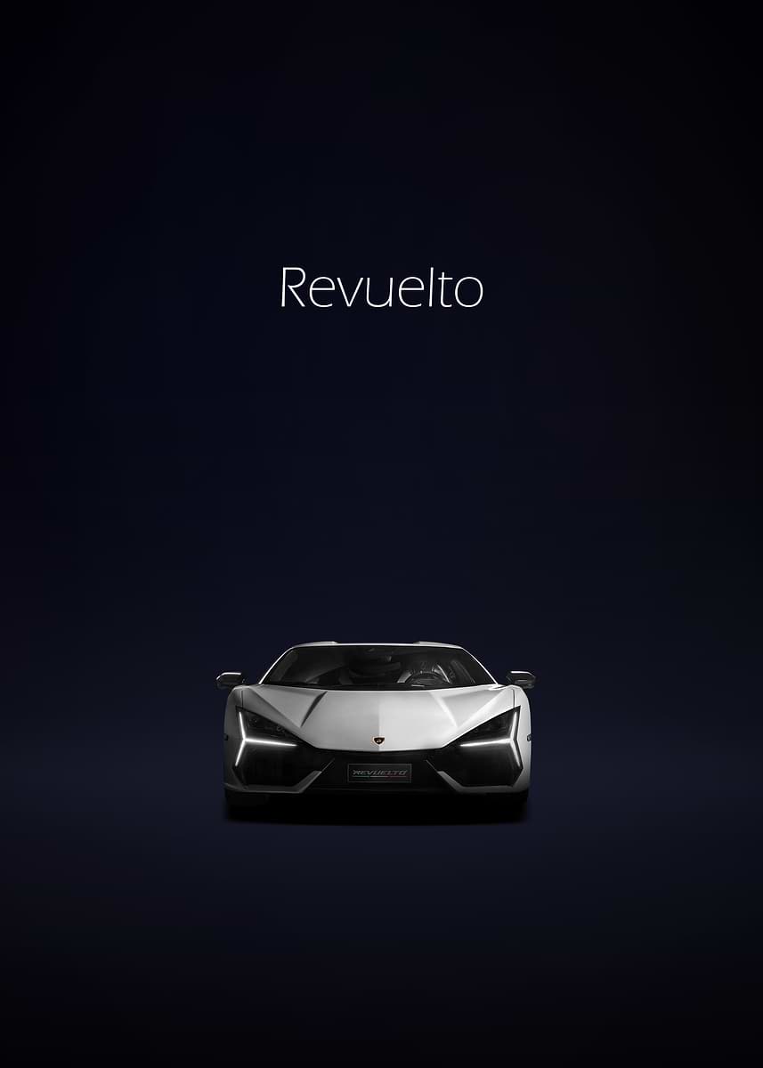 '2024 Lamborghini Revuelto' Poster, picture, metal print, paint by ...