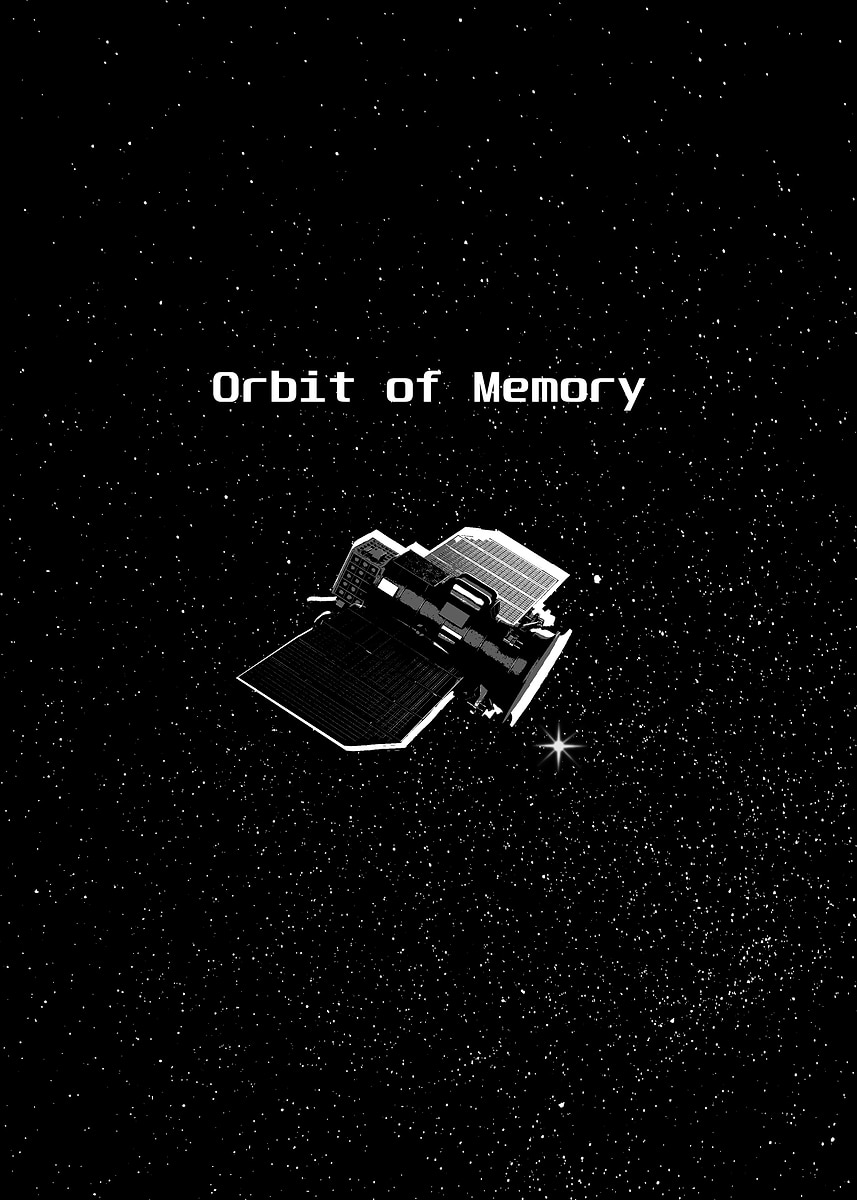 'Orbit of Memory: Spacecraft in Starfield' Poster, picture, metal print ...