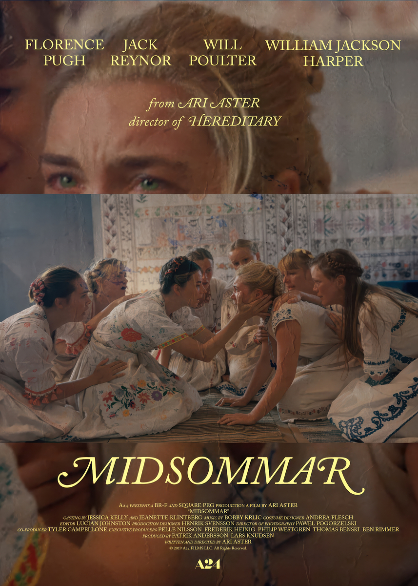 'Midsommar movie poster' Poster, picture, metal print, paint by ...
