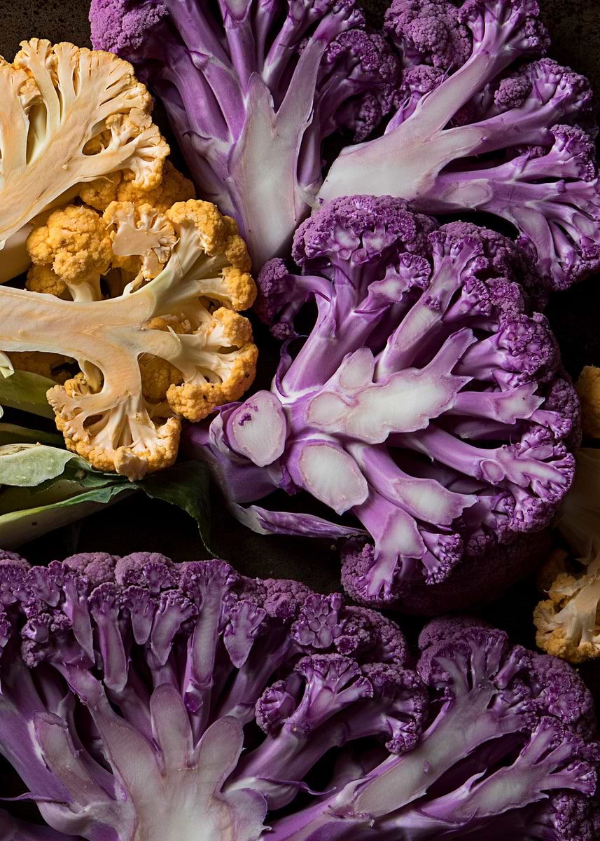 'Colorful Cauliflower' Poster, picture, metal print, paint by Spring ...
