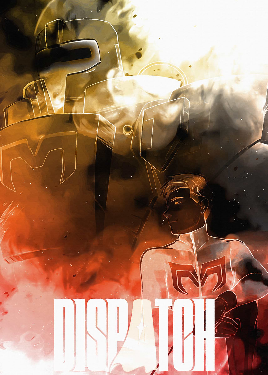 'Dispatch Comic Cover Art' Poster, picture, metal print, paint by Alita ...