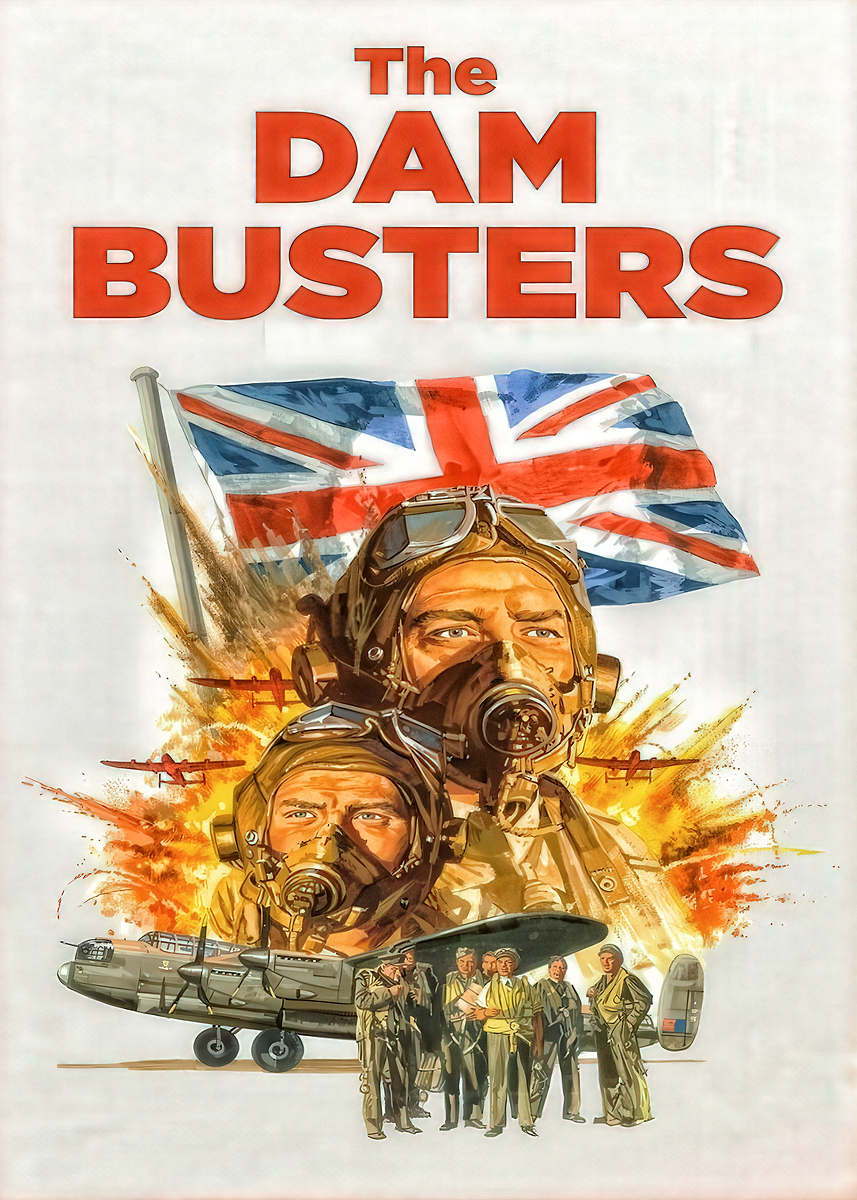 'The Dam Busters movie poster' Poster, picture, metal print, paint by ...