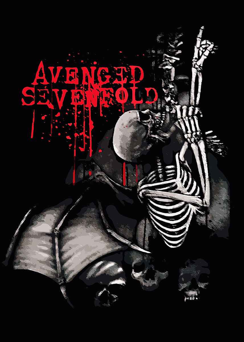 'Avenged Sevenfold Album Art' Poster, picture, metal print, paint by ...