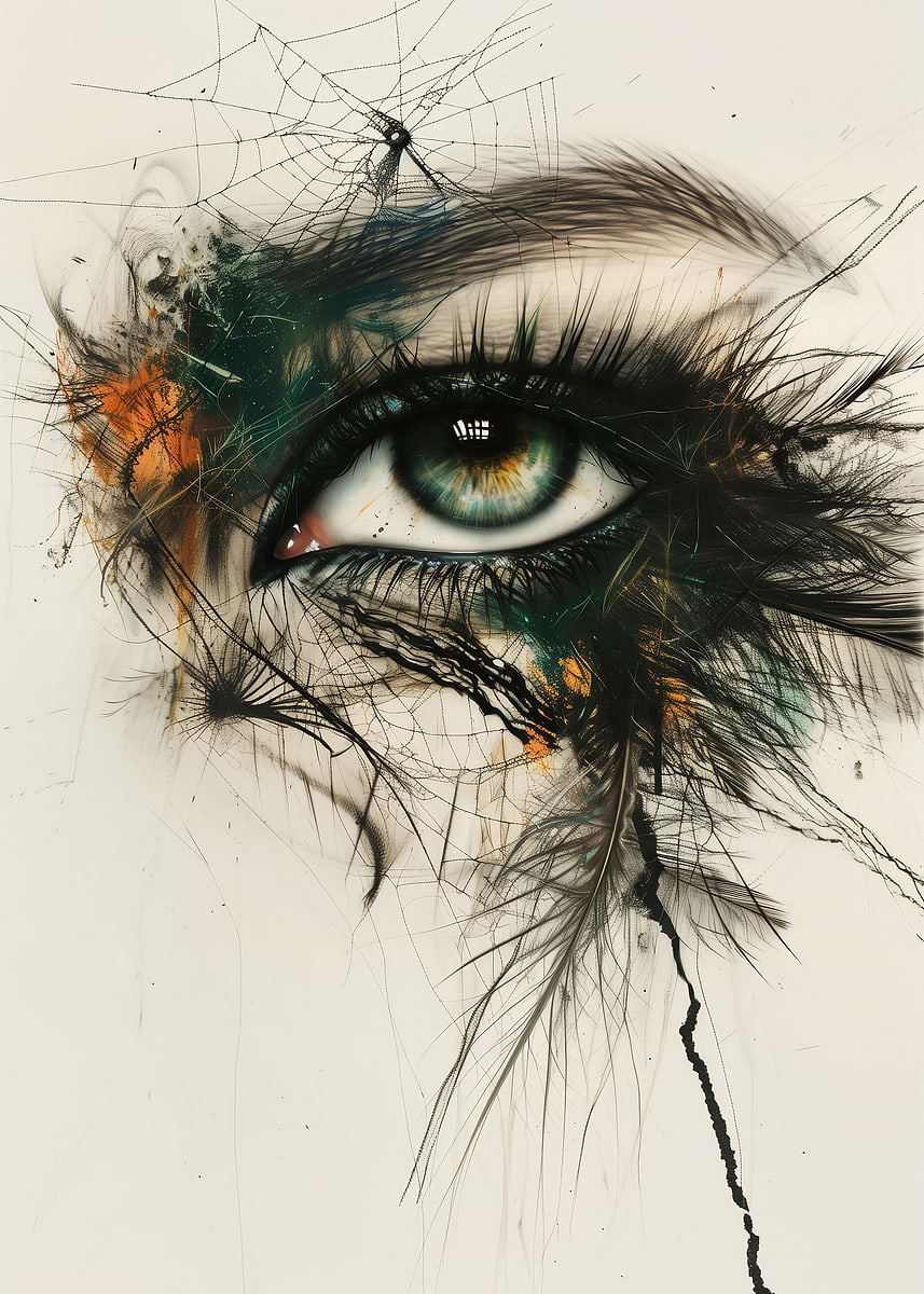 'Emerald Entropy' Poster, picture, metal print, paint by Shadow Rose ...