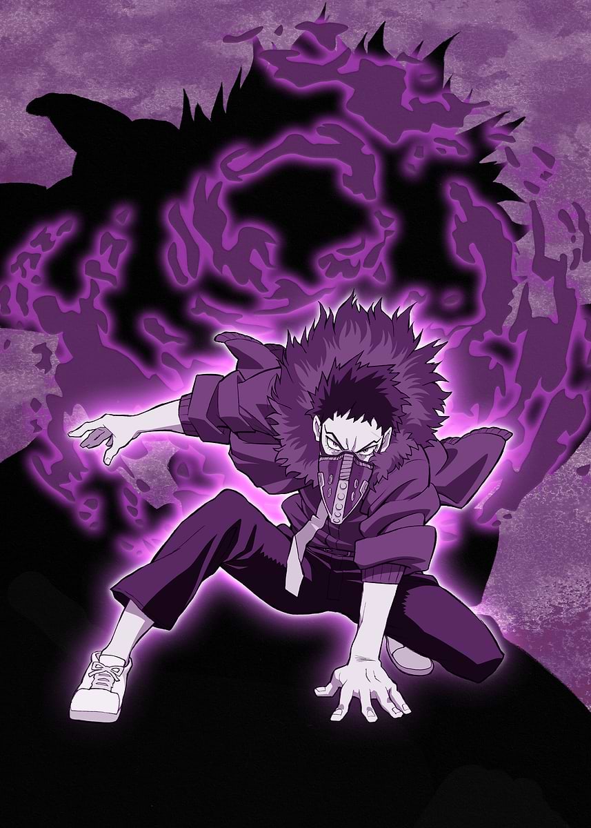 'MHA Overhaul's Menacing Quirk Unleashed' Poster, picture, metal print ...