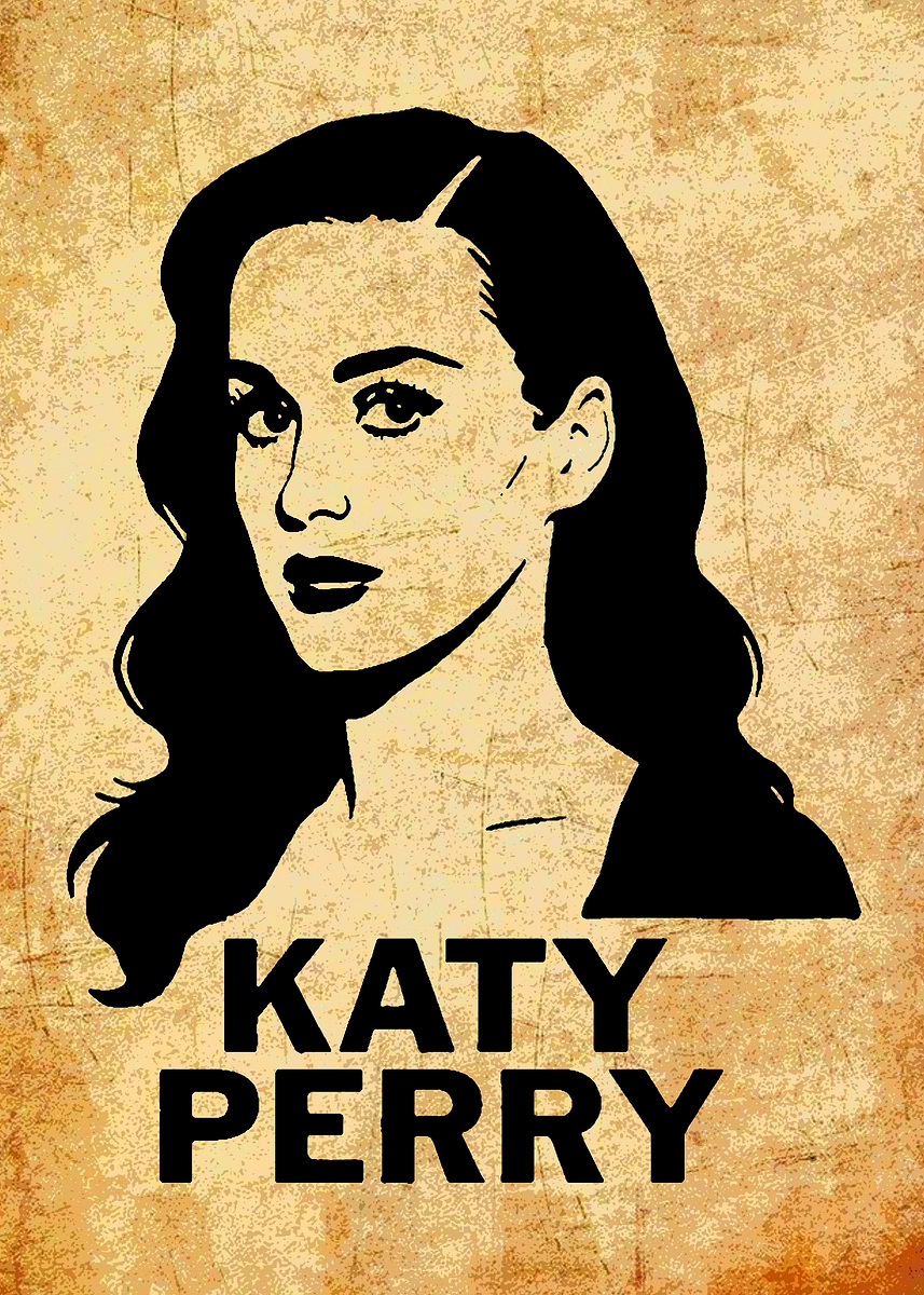 'Katy Perry Portrait Art' Poster, picture, metal print, paint by Twenty ...