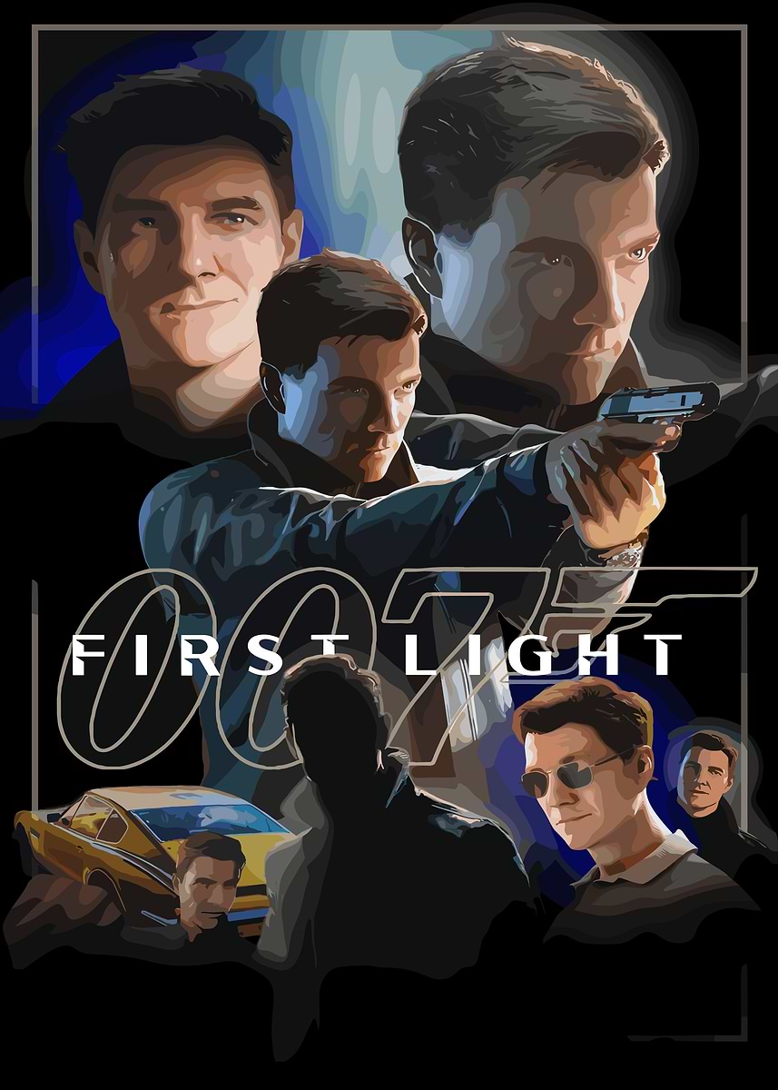 'James Bond 007: First Light' Poster, picture, metal print, paint by ...