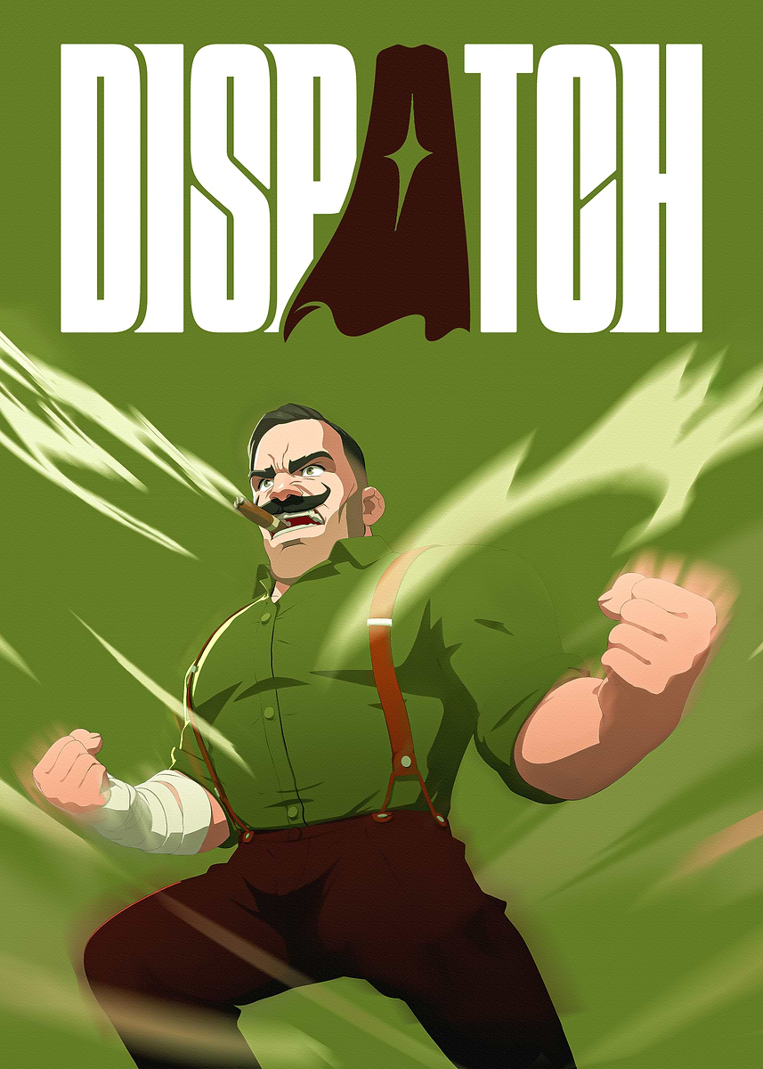 'Dispatch Comic Book Cover Art' Poster, picture, metal print, paint by ...