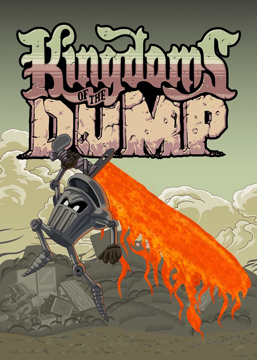 'Kingdoms of the Dump illustration' Poster, picture, metal print, paint ...
