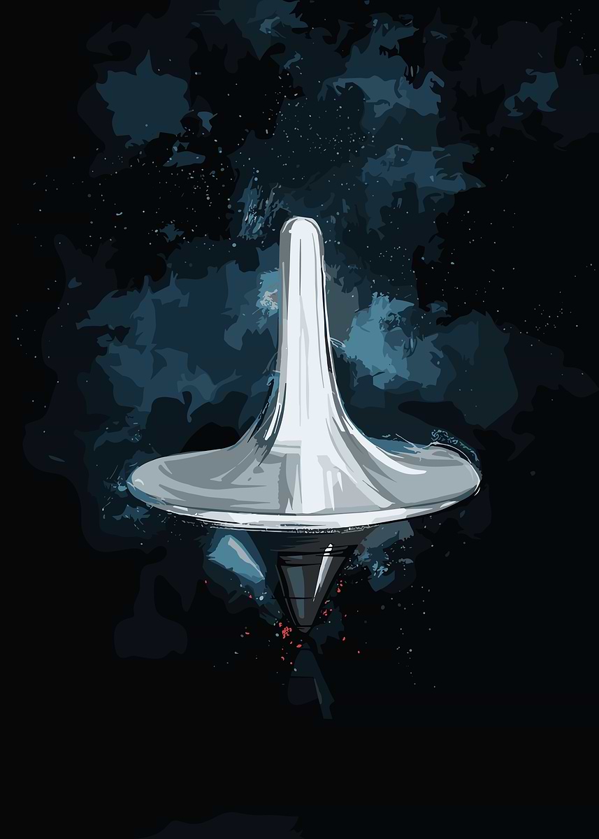 'Inception Totem Spinning Top' Poster, picture, metal print, paint by ...