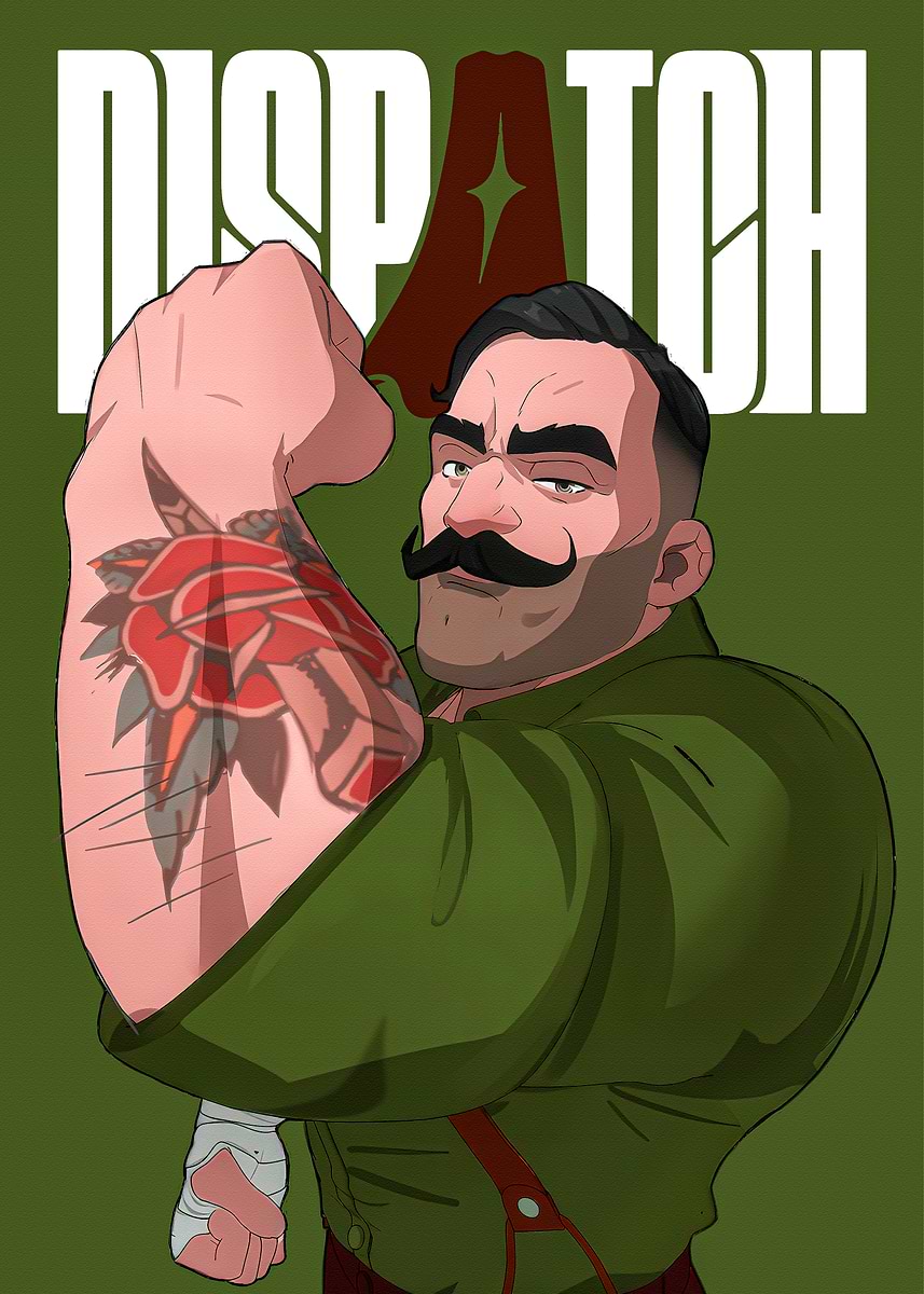 'Dispatch Character Art' Poster, picture, metal print, paint by Erwan ...