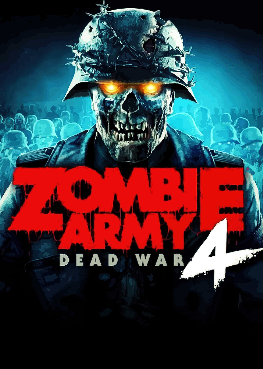 'Zombie Army 4: Dead War Cover' Poster, picture, metal print, paint by ...