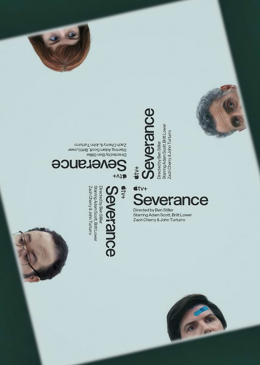 'Severance TV Series Poster' Poster, picture, metal print, paint by ...