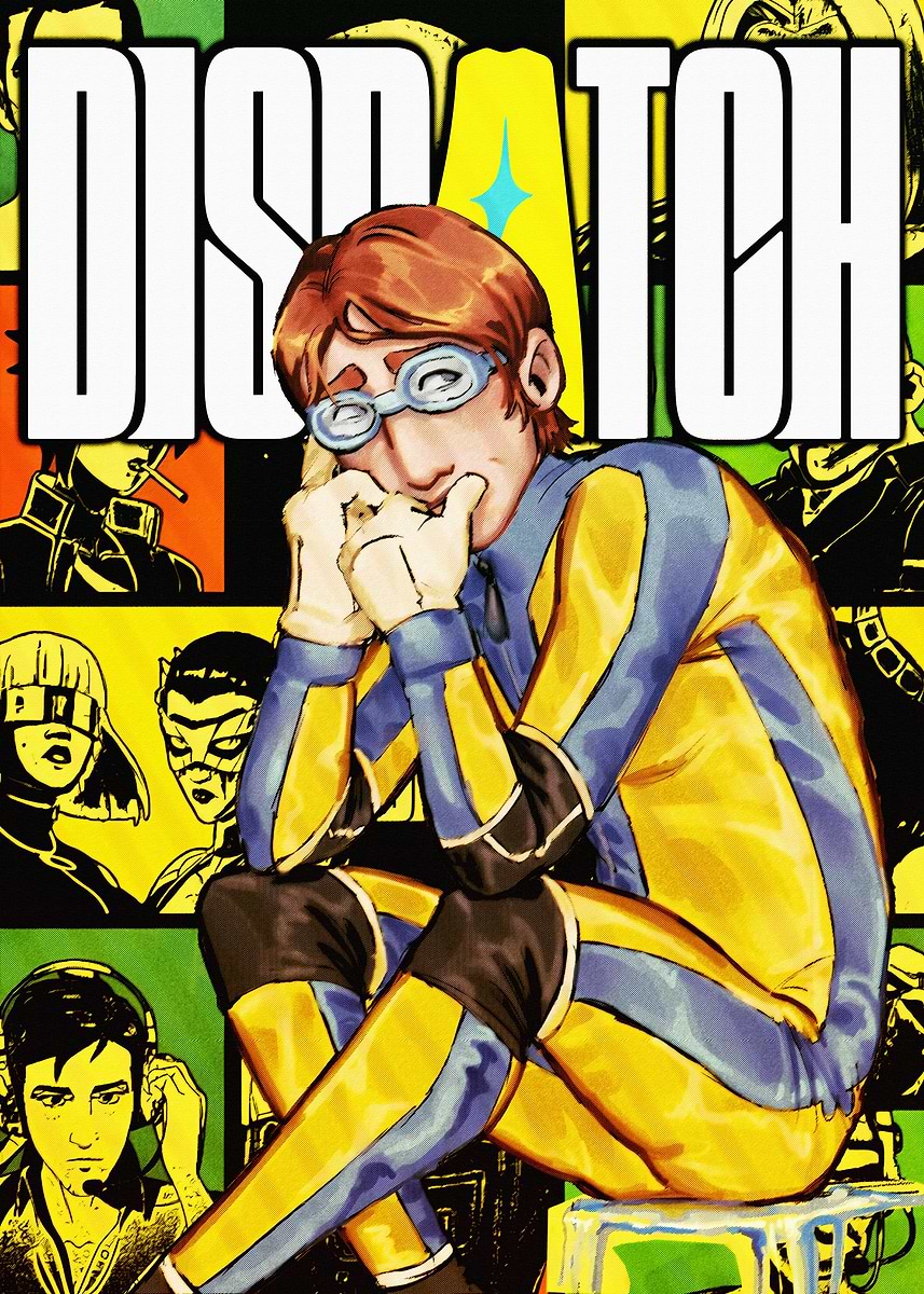 'Dispatch Comic Book Cover Art' Poster, picture, metal print, paint by ...