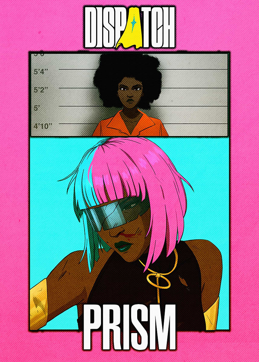 'Dispatch Prism Comic Book Cover' Poster, picture, metal print, paint ...