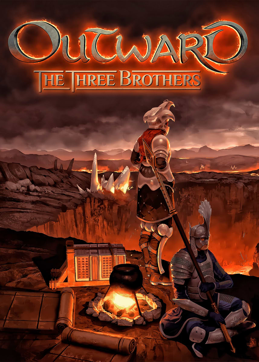 'Outward: The Three Brothers Game Art' Poster, picture, metal print ...