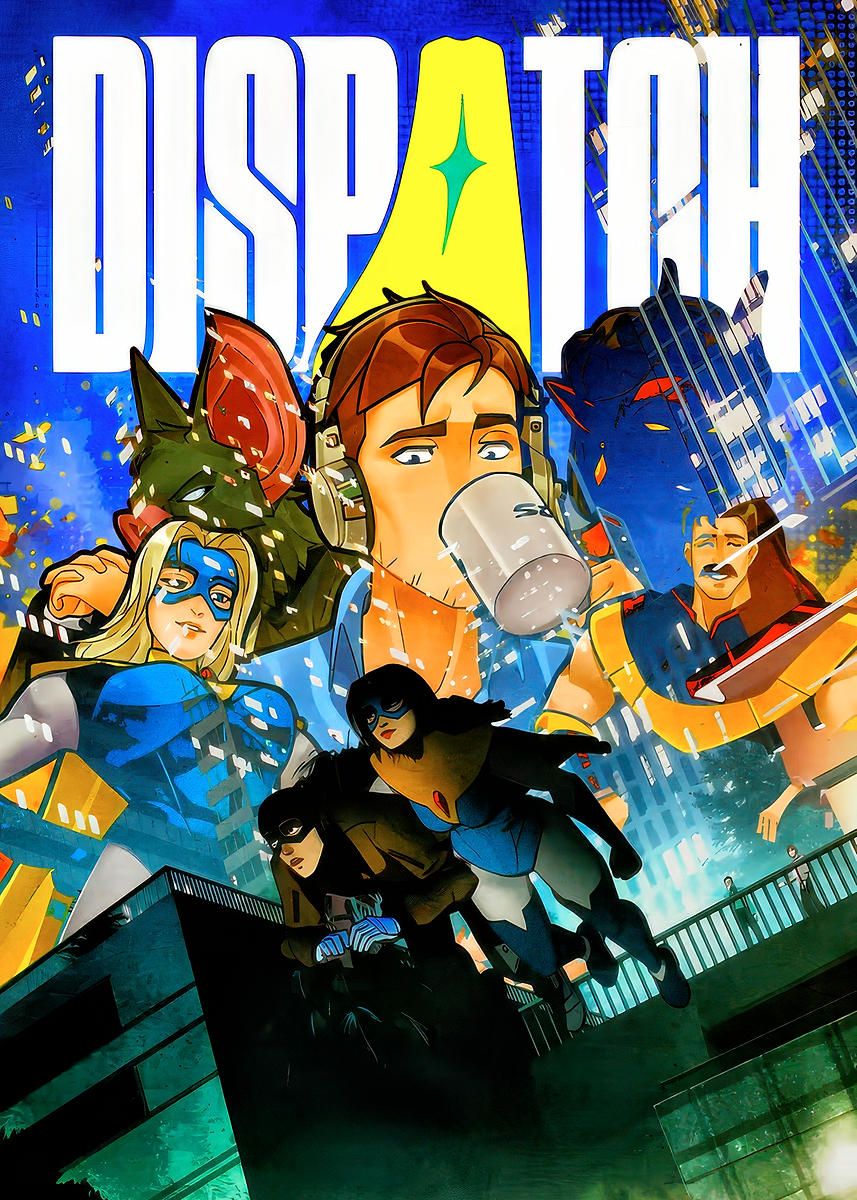 'Dispatch Comic Book Cover Art' Poster, picture, metal print, paint by ...