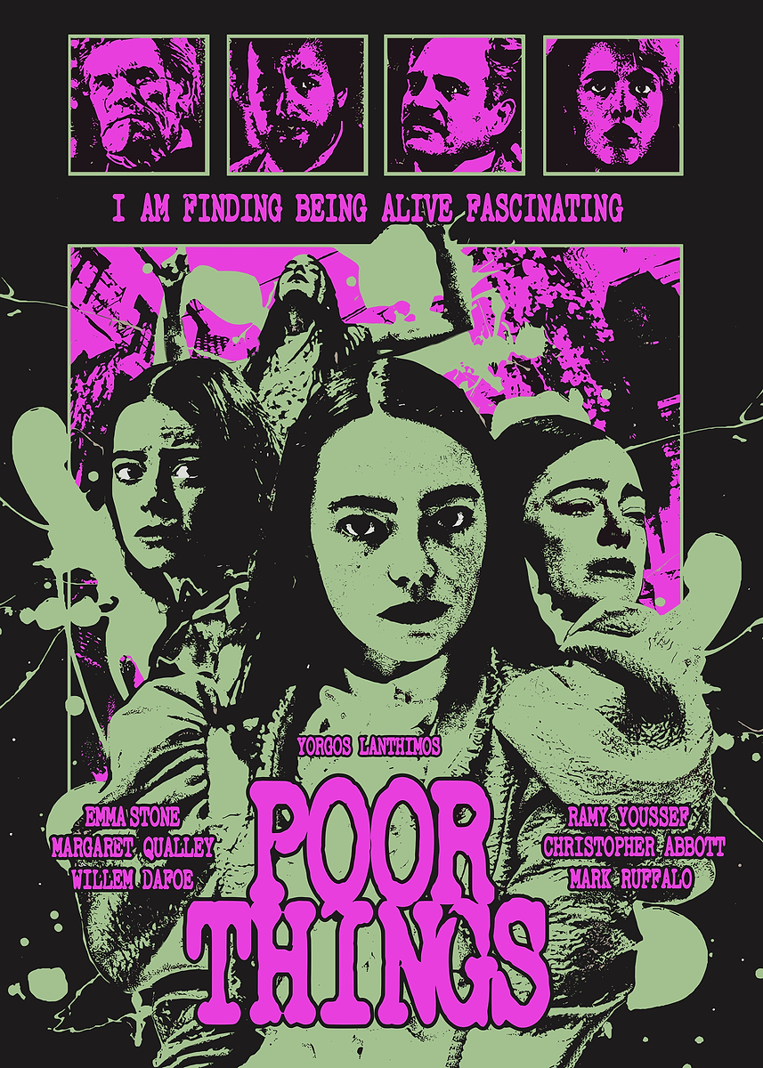 'Poor Things Movie Poster' Poster, picture, metal print, paint by ...