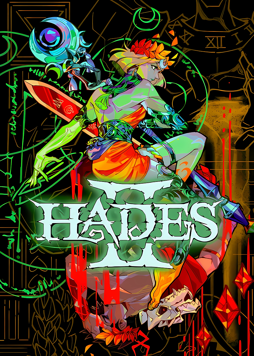 'Hades II Game Art' Poster, picture, metal print, paint by Silksong ...