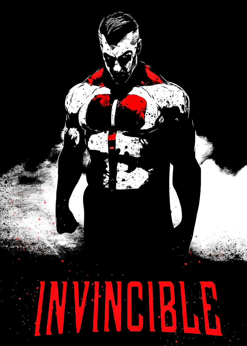 'Invincible Comic Book Character Art' Poster, picture, metal print ...