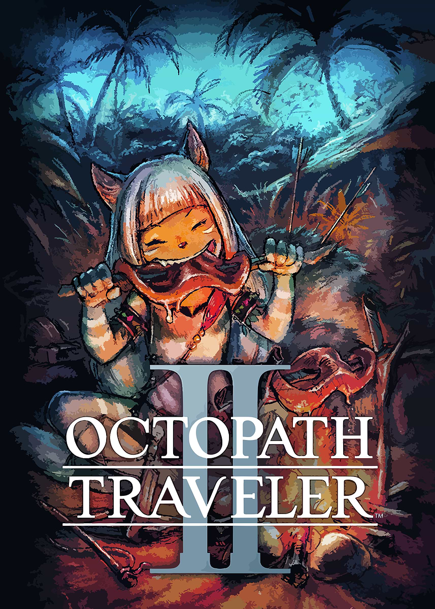 'Octopath Traveler II Game Cover Art' Poster, picture, metal print ...