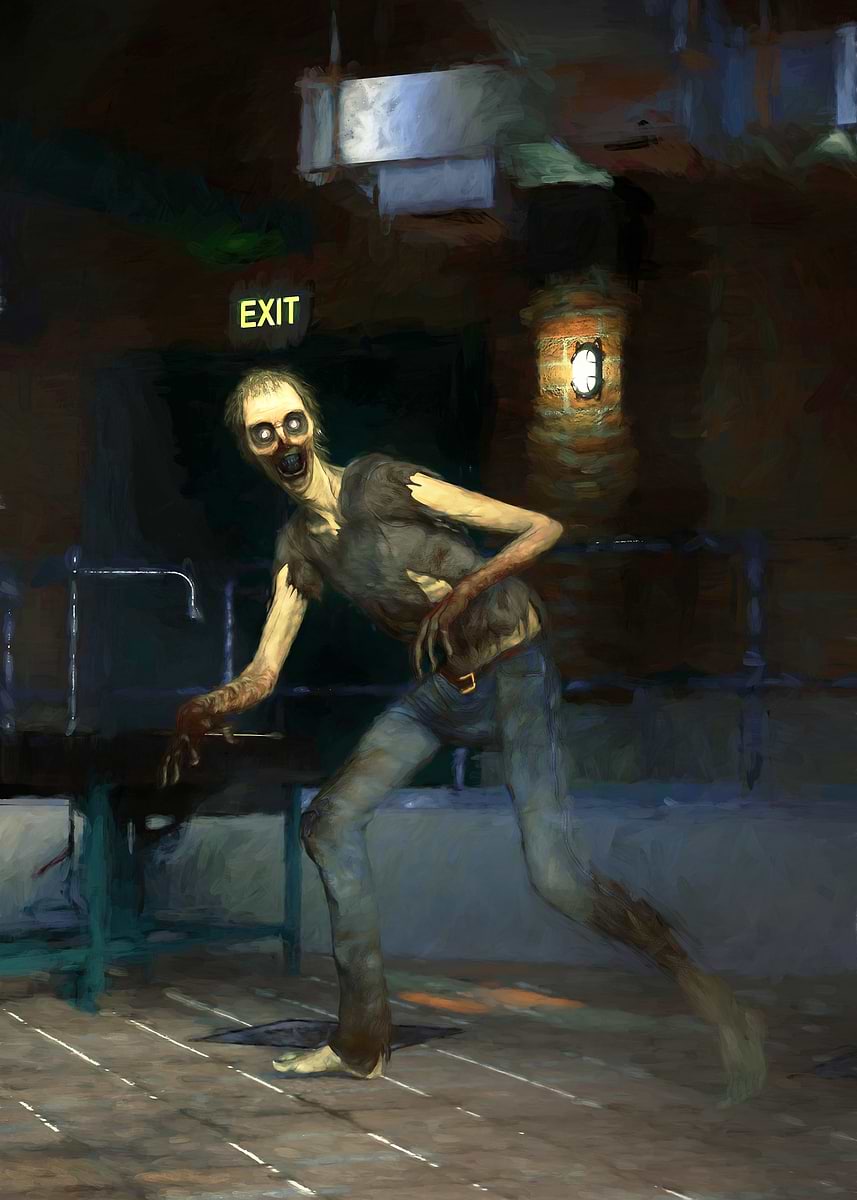 'Modern Wendigo' Poster, picture, metal print, paint by UmbraLudus ...