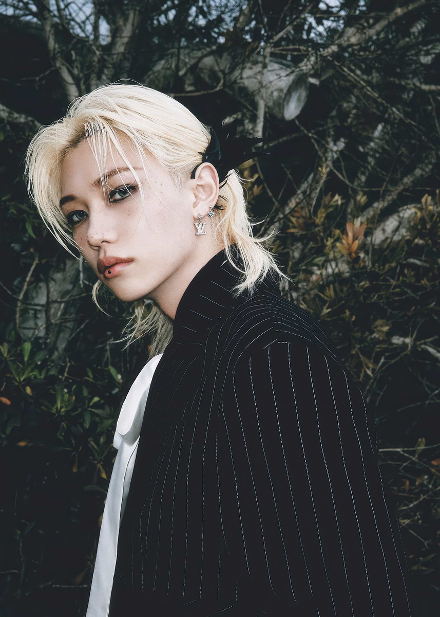 'Felix Stray Kids Fashion Portrait stray kids' Poster, picture, metal ...