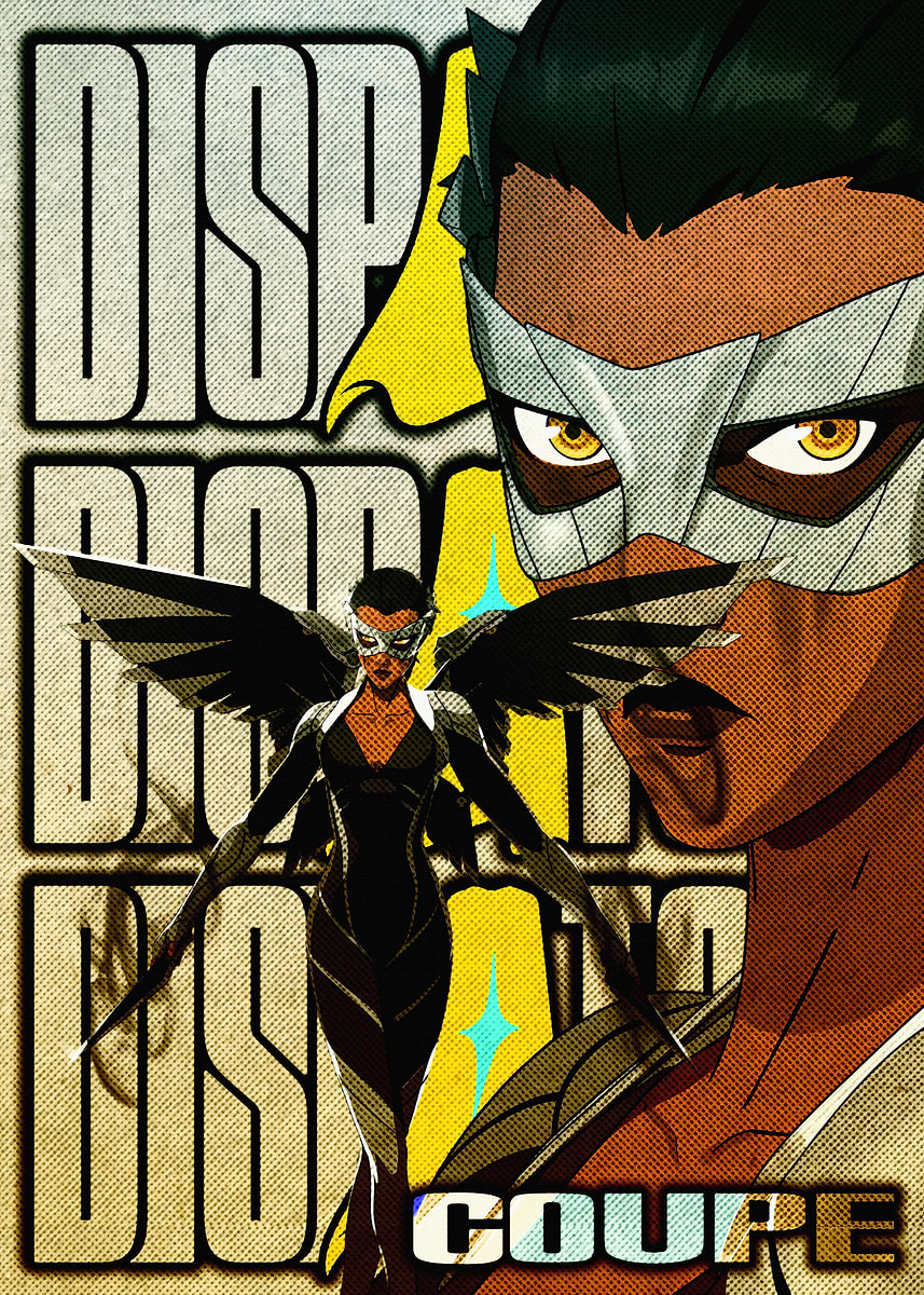 'Dispatch Coupe Comic Book Cover Art' Poster, picture, metal print ...