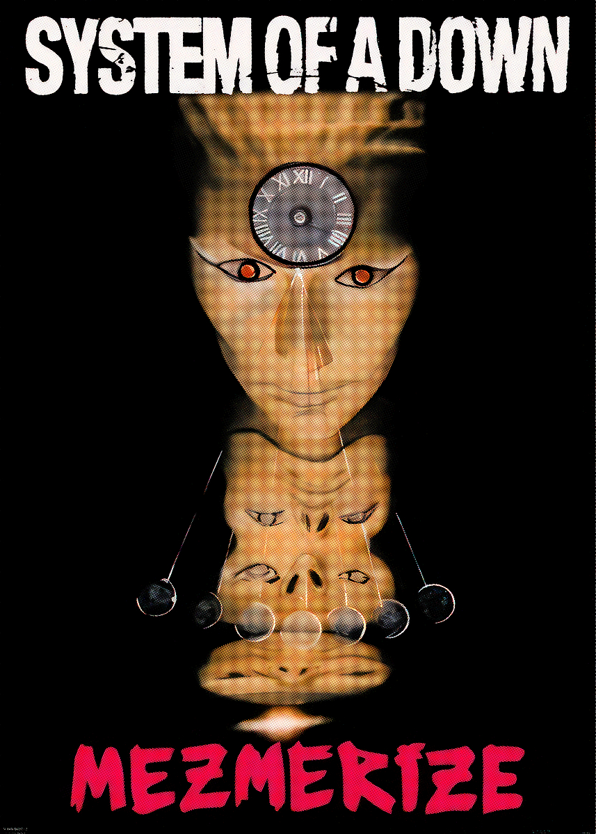 'System of a Down - Mezmerize Album' Poster, picture, metal print ...