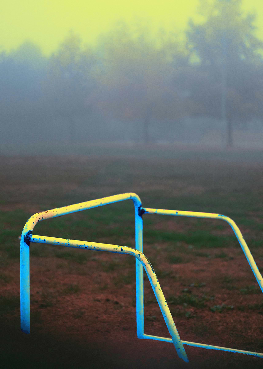'Yellow Gloom' Poster, picture, metal print, paint by Visions of ...