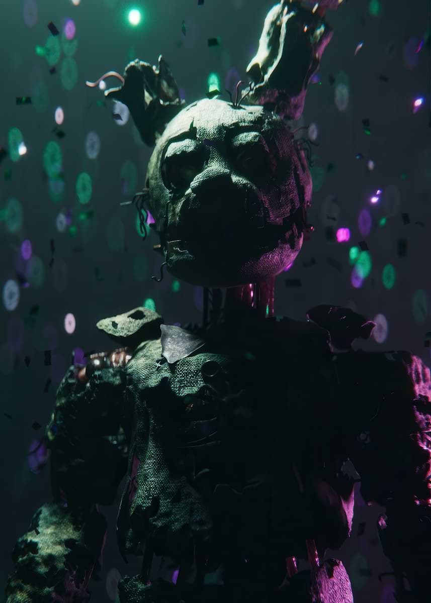 'Springtrap from Five Nights at Freddy's' Poster, picture, metal print ...