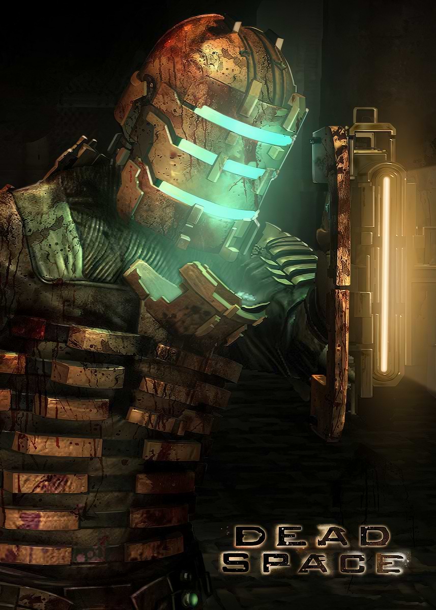 'Dead Space Character' Poster, picture, metal print, paint by waloopa ...