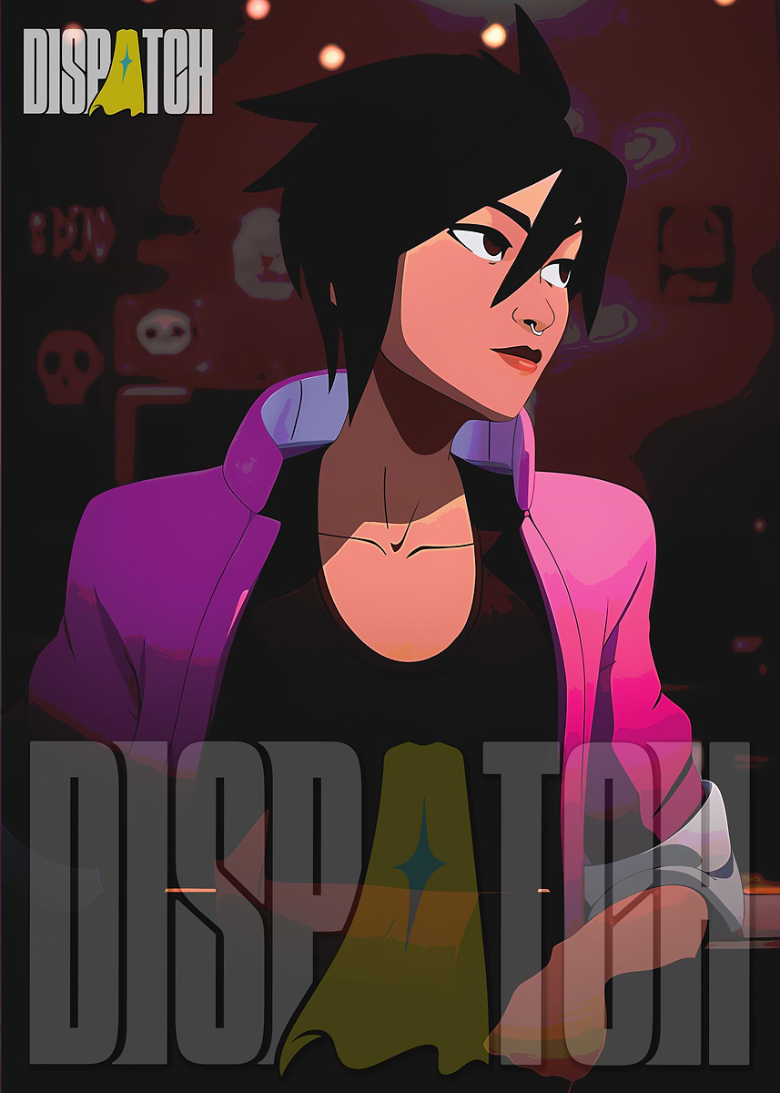 'Dispatch Animated Character Portrait' Poster, picture, metal print ...