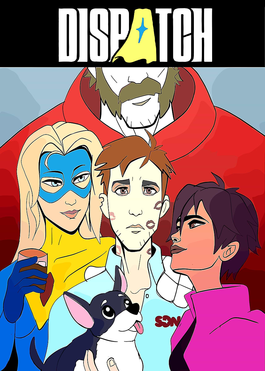 'Dispatch Comic Cover' Poster, picture, metal print, paint by jojon ...