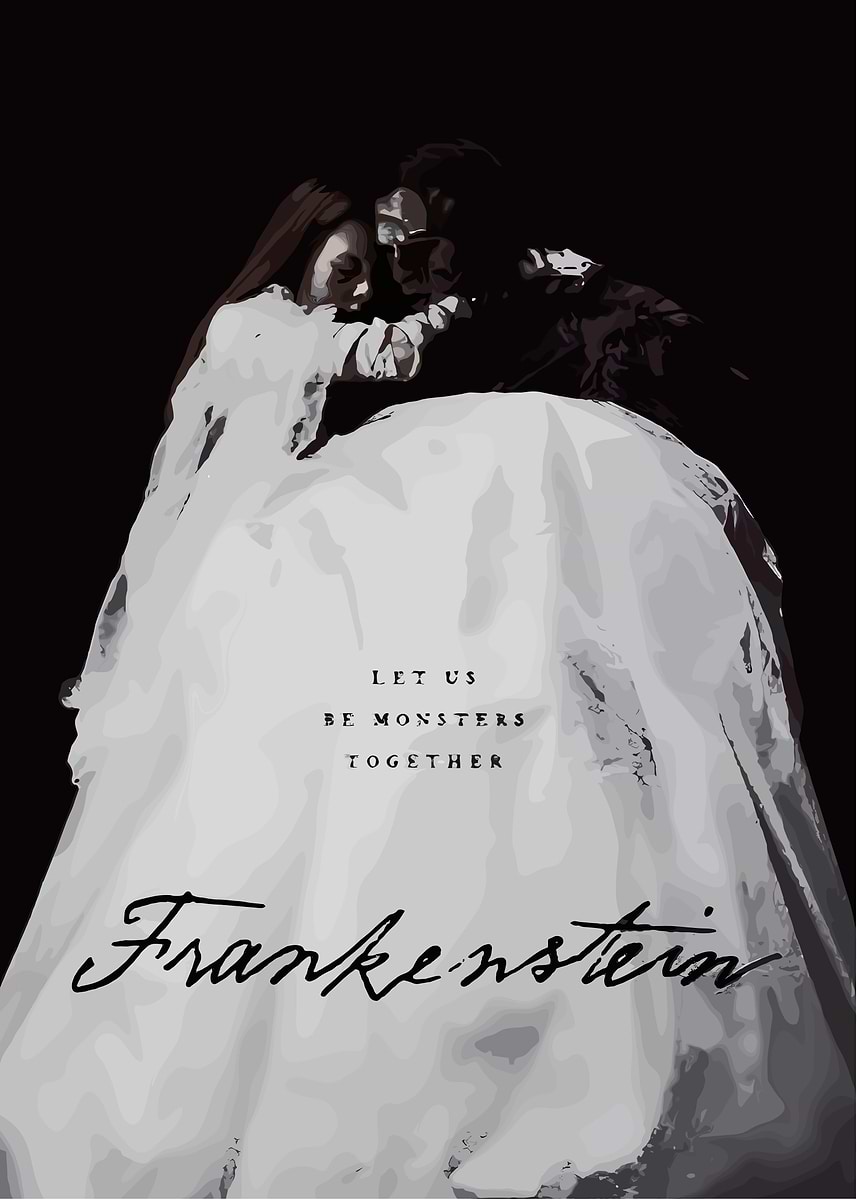 'Frankenstein: Monsters Together' Poster, picture, metal print, paint ...