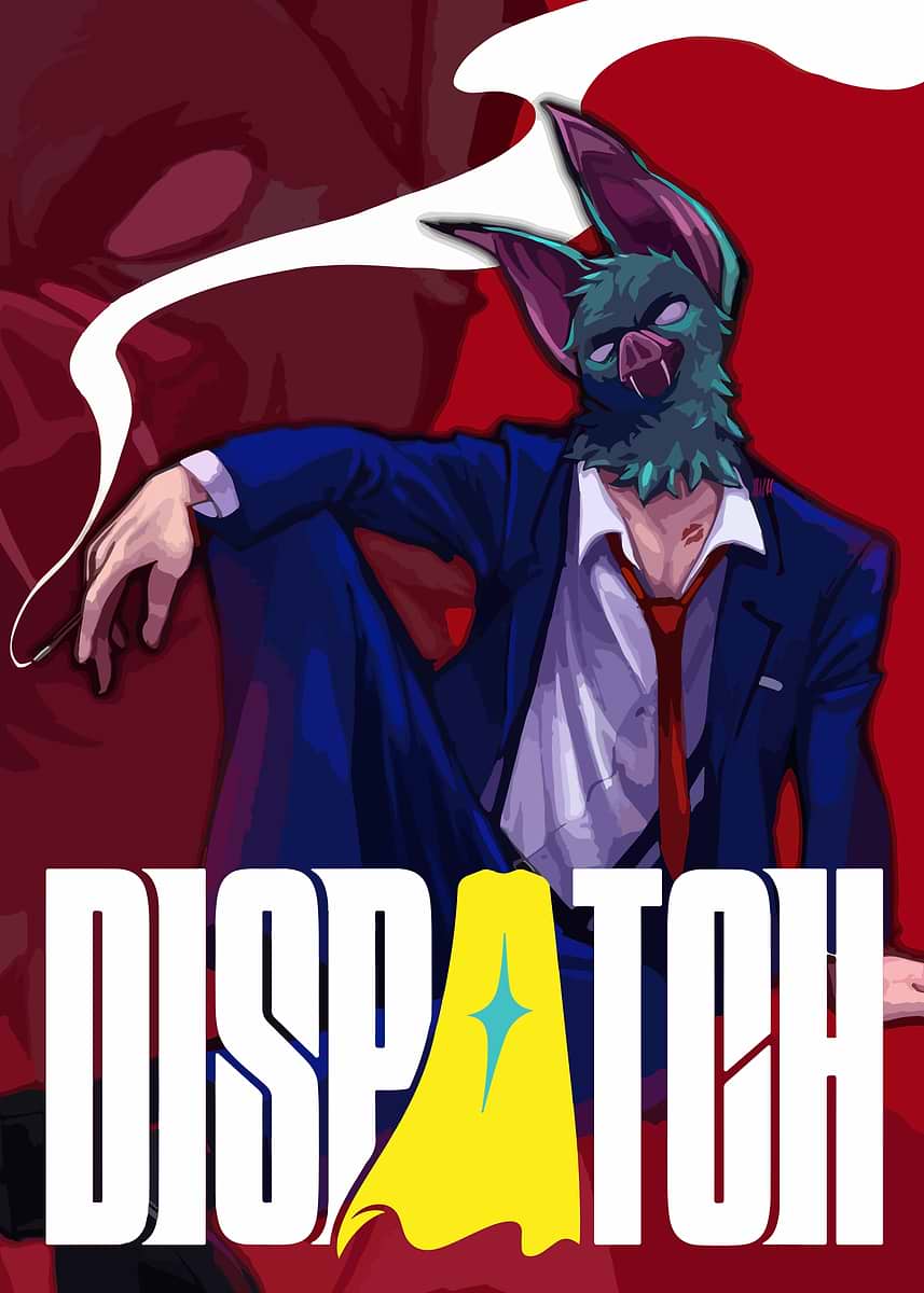 'Dispatch: Bat-Masked Figure in Suit' Poster, picture, metal print ...