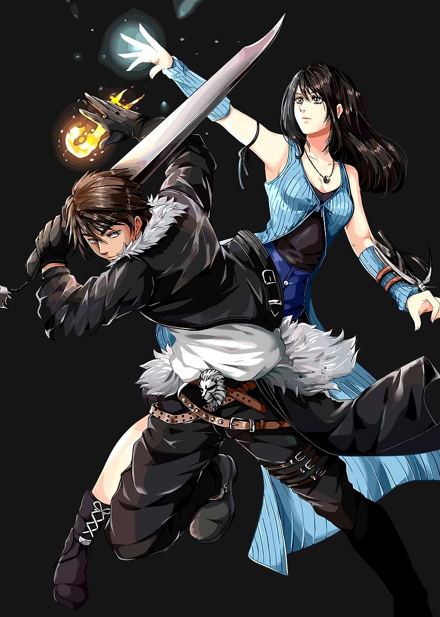 'Final Fantasy VIII' Poster, picture, metal print, paint by Beast Lion ...