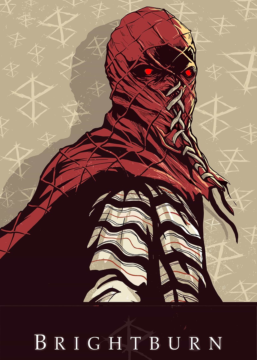 'Brightburn Horror Character Poster' Poster, picture, metal print ...